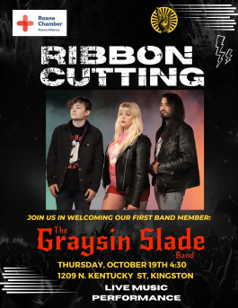 Ribbon Cutting - The Graysin Slade Band