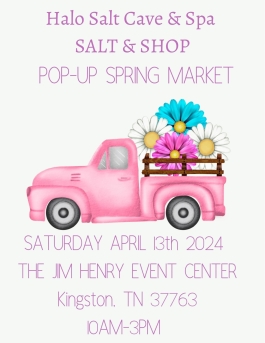 Halo Salt Cave & Spa Salt & Shop - Pop-Up Spring Market
