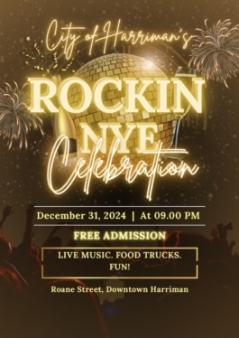 City of Harriman's Rockin' NYE Celebration