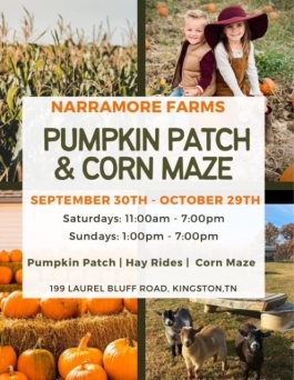 Narramore Farms Pumpkin Patch & Corn Maze